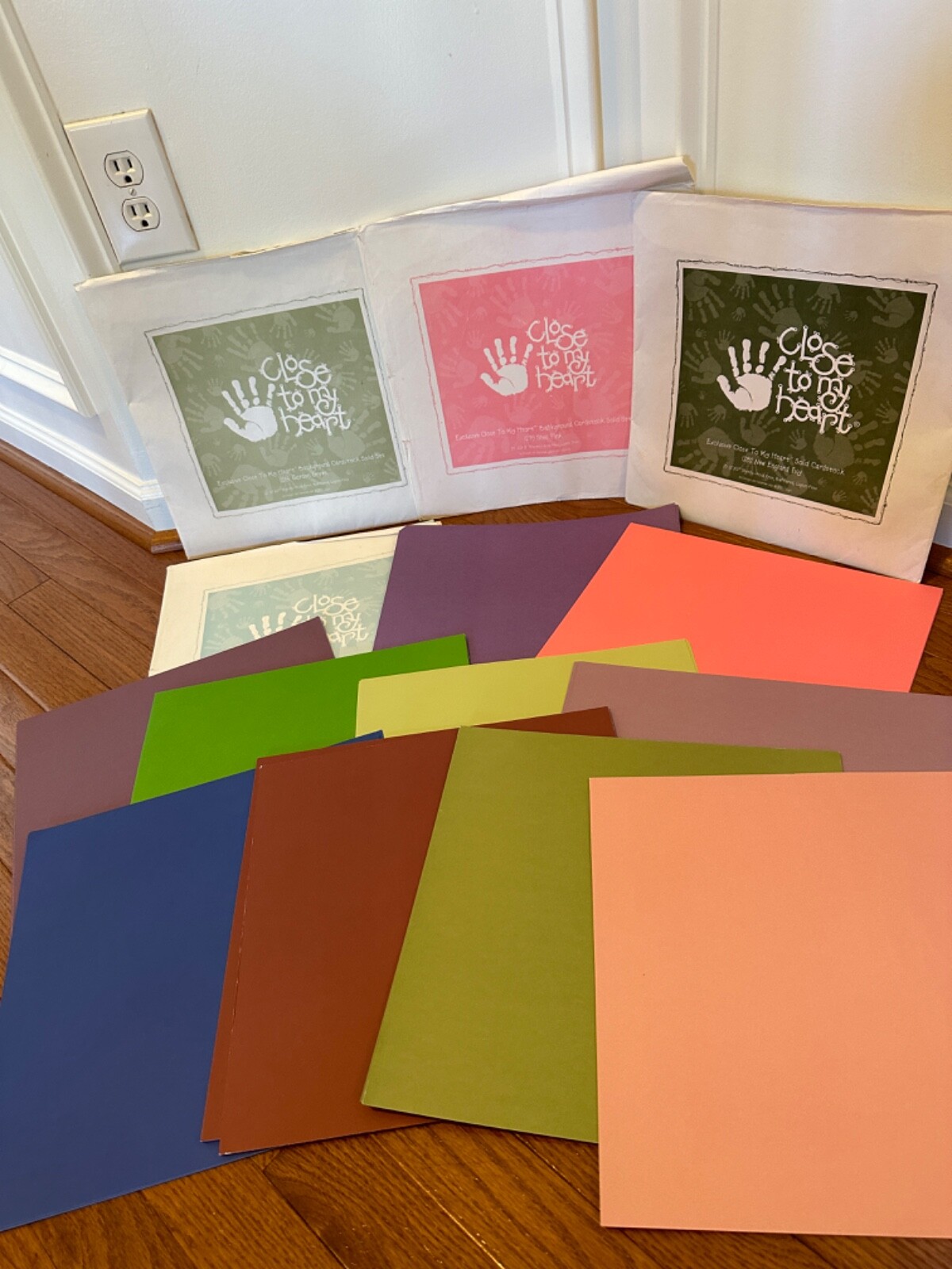 Huge Close To My Heart Cardstock Paper Lot Crafts Scrapbooking New | eBay