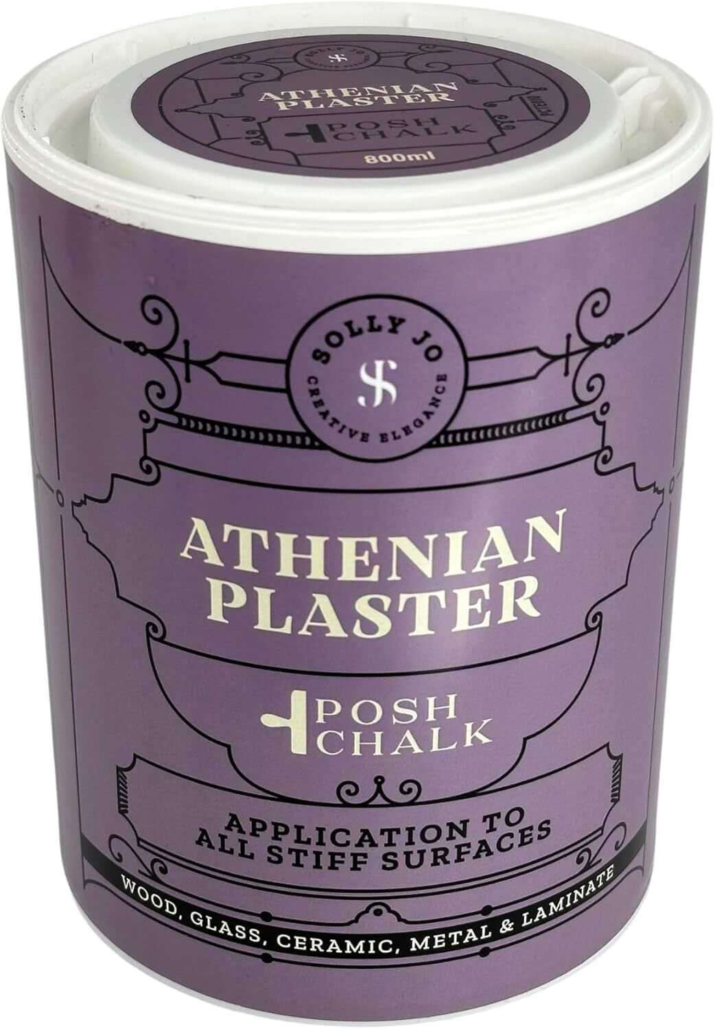 Posh Chalk Glass Plaster - Athenian Plaster - You Choose Size | eBay