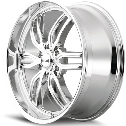 (Set of 4) Ridler 609 22x9.5 6x135 +30mm Chrome Wheels Rims 22" Inch | eBay