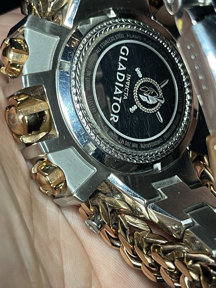 Invicta Reserve Gladiator Diamond Watch | eBay