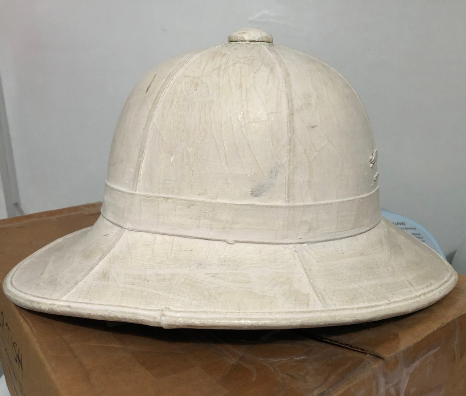 Original British Army-Styled Sun Helmet - Pith Helmet | eBay