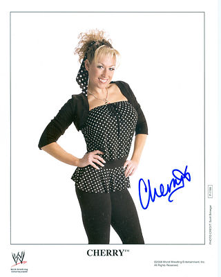 CHERRY WWE DIVA signed autograph 8X10 promo photo w/ proof | eBay
