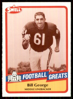 1989 Swell Greats Bill George Chicago Bears #87 | eBay