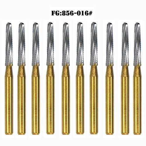 New Dental Tungsten Steel FG Carbide burs Metal Cutting for Titanium FG856 -016 | eBay