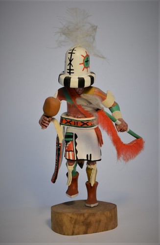 Hopi Rattle Racer Kachina, "Aya" Kachinas: 10" Reginald Dallas | eBay