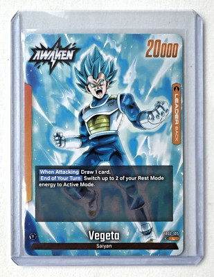 Dragon Ball Z Super Fusion World #FB02-105 Vegeta Blazing Aura | eBay