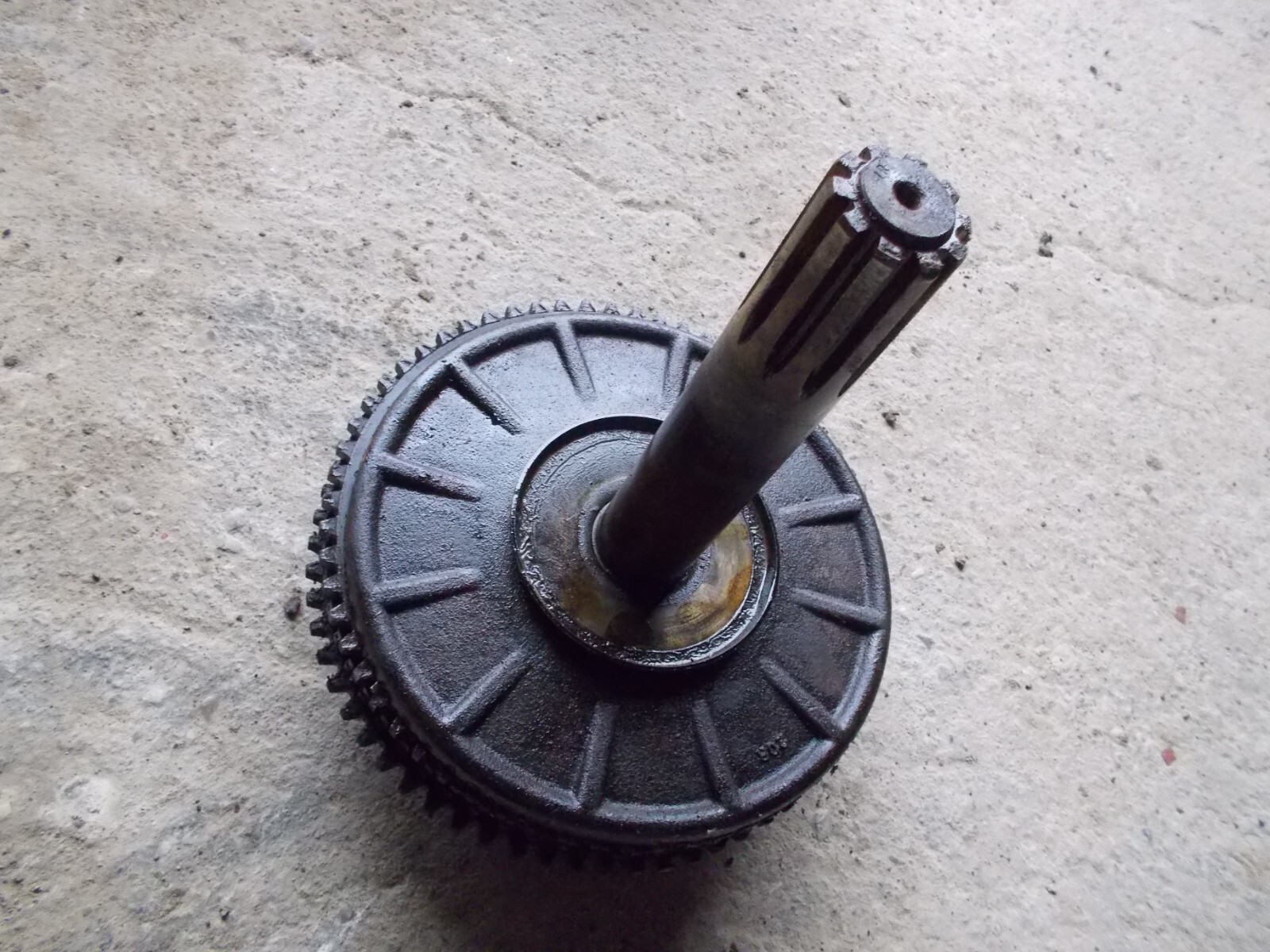 Farmall M SM Super M IH Tractor M&W hand clutch assembly FOR PARTS HARD ...