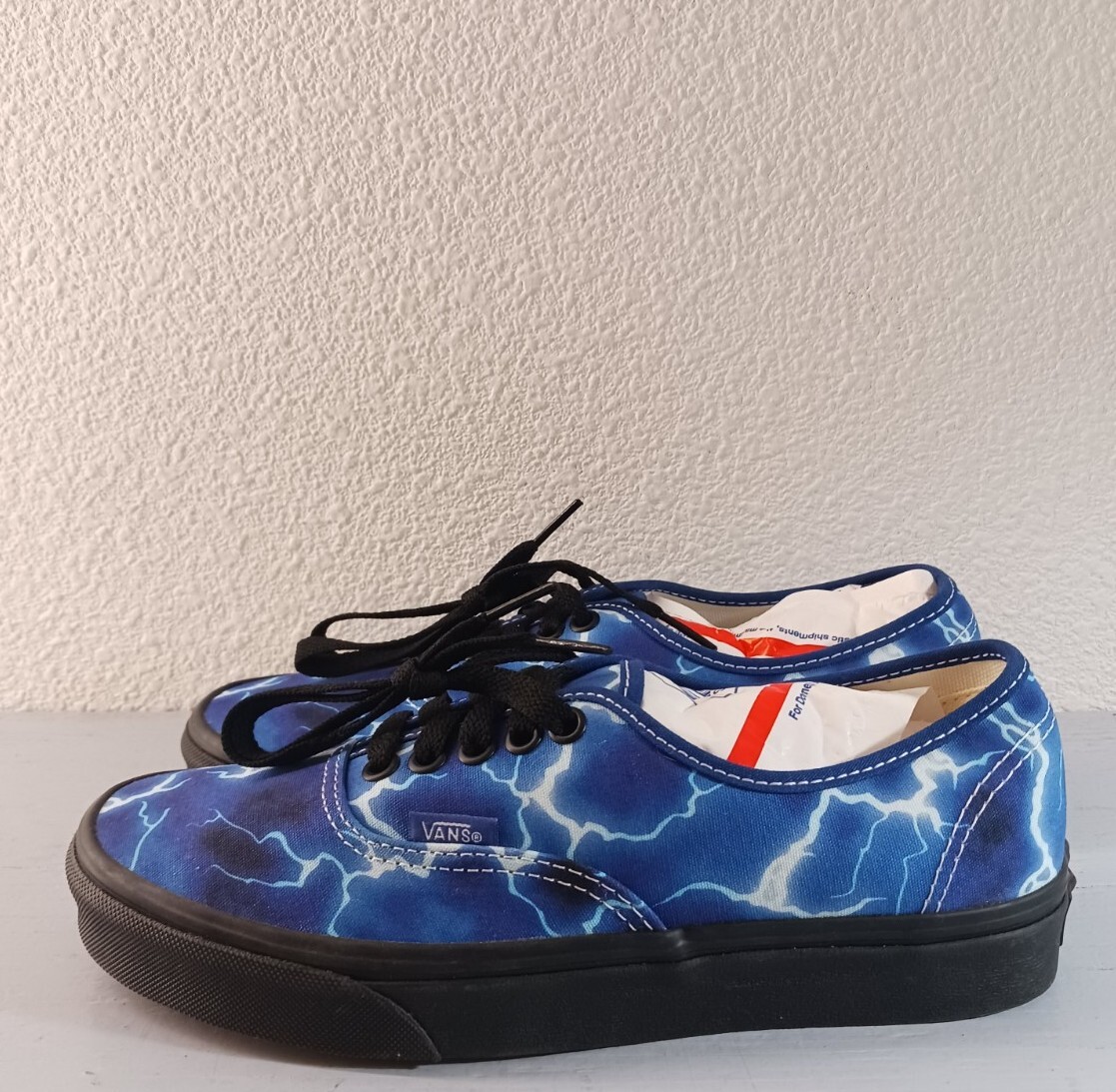 Vans Unisex Adults Lightning Blue Lace Up Low Top Sne… - Gem