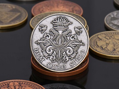 Dum Spiro Spero Coin | Stoic Coin | Hope Perseverance | Quote Coins | eBay
