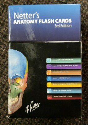 F. Netter M.D.'s Anatomy Flash Cards 3rd Edition Online Student Access ...