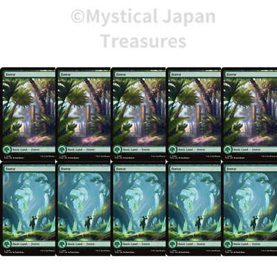 MTG Foundations Forest 20 Card Set Normal Magic The Gathering | eBay