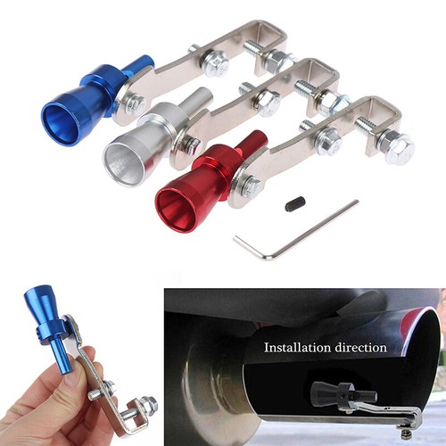 Car Size S 18mm Turbo Sound Whistle Muffler Exhaust Pipe Auto Blow-off ...