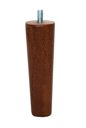 4x Wooden Furniture Tapered Legs Feet For Sofa Table Chair Stool 5'' to ...