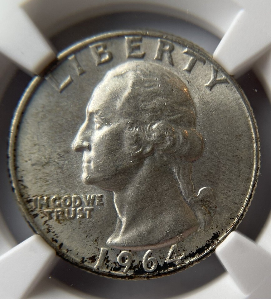 1964 D Washington Quarter - NGC MS63 UNCIRCULATED HIGH GRADE | eBay