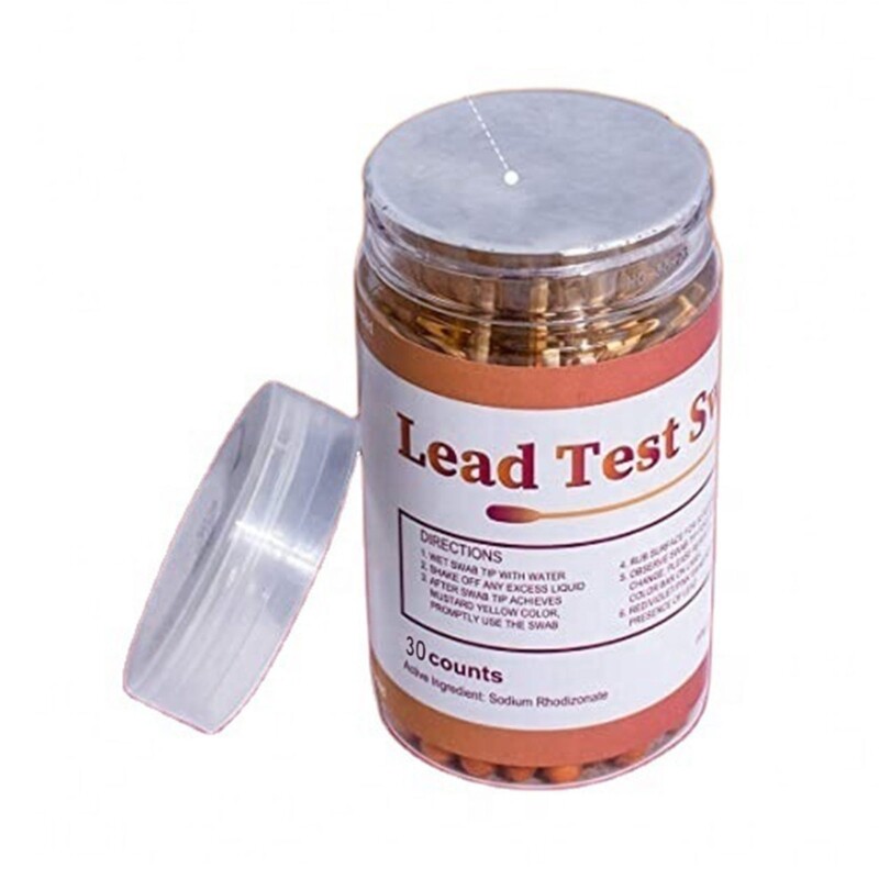 Lead Testing Strips Lead Paint Testing with 30Pcs Test Swab For Painted ...