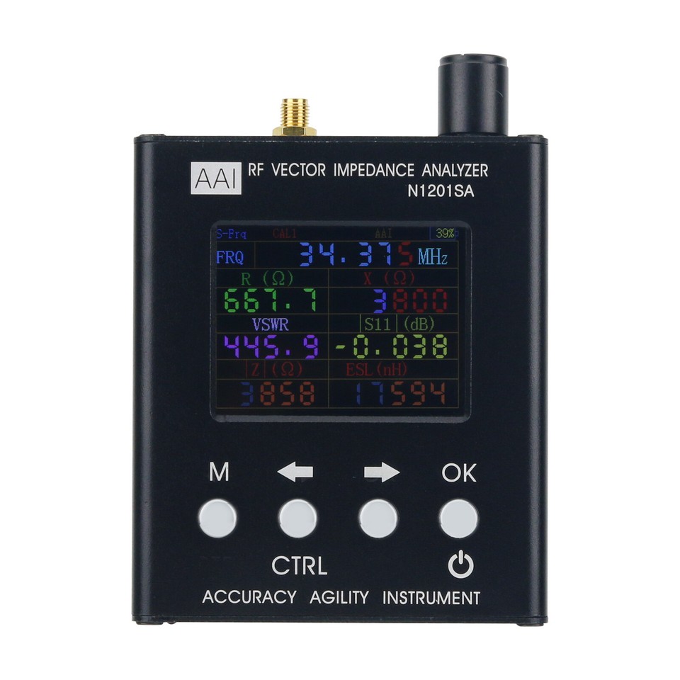 N1201SA+ Antenna RF Vector Analyzer 34.375M~2700MHz RF Vector Impedance ...