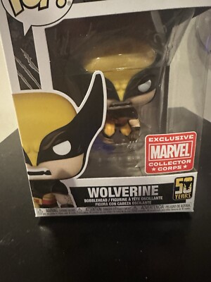 Funko Pop! Marvel Wolverine 50th Anniversary Marvel Collectors Corps ...