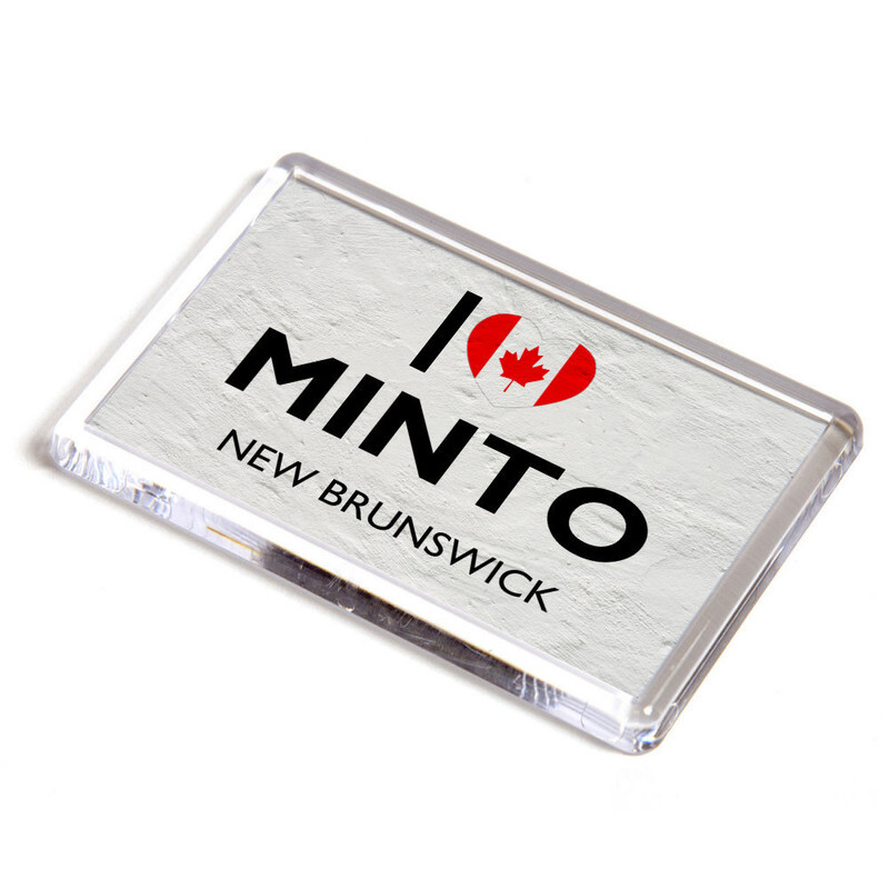 FRIDGE MAGNET - I Love Minto, New Brunswick - Canada | eBay UK