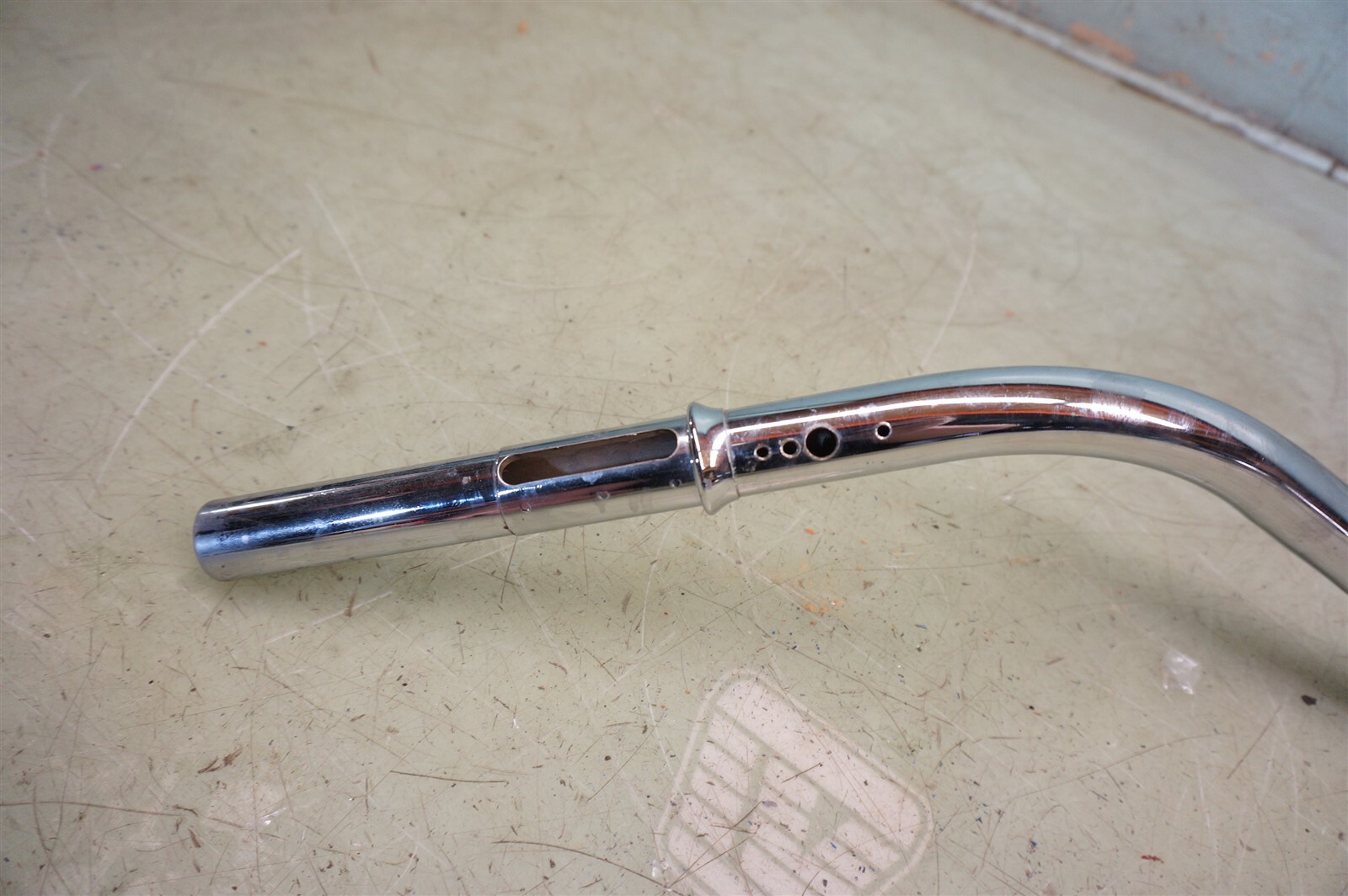 Harley Davidson Knucklehead Flathead Inline Springer Handlebars Chrome ...