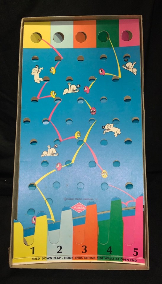 VINTAGE! WARREN BLUE RIBBON GAME - ‘SPOOKY TUFF LITTLE GHOST’ MARBLE ...