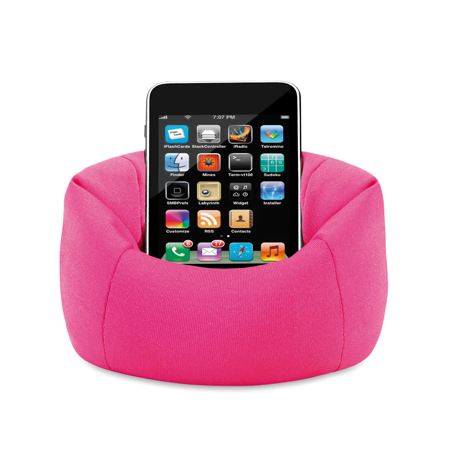Bean Bag Sofa/Chair Mobile phone holder to fit all brands useful desk ...