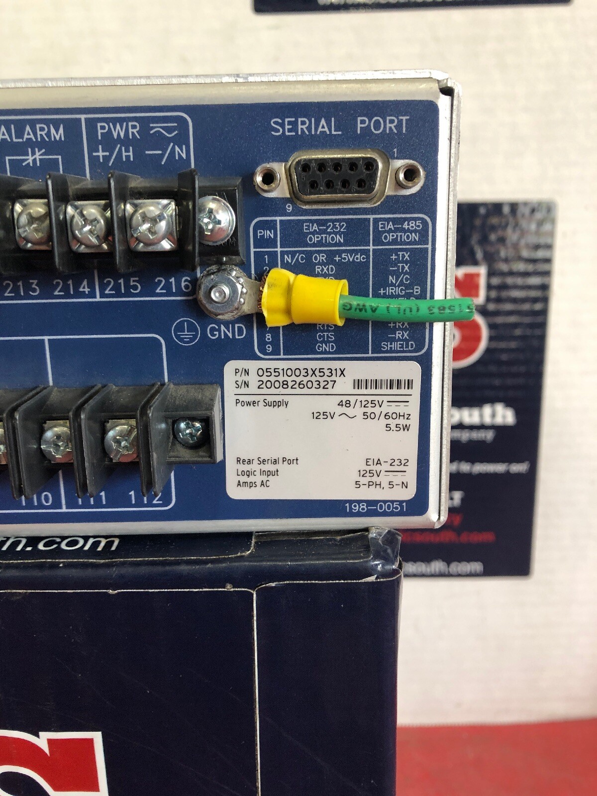 SEL Overcurrent Relay Reclosing Relay 0551003X531X 125 Volt | eBay