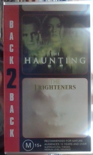 THE HAUNTING & THE FRIGHTENERS 2 x PAL VHS HORROR MOVIES On One Video ...