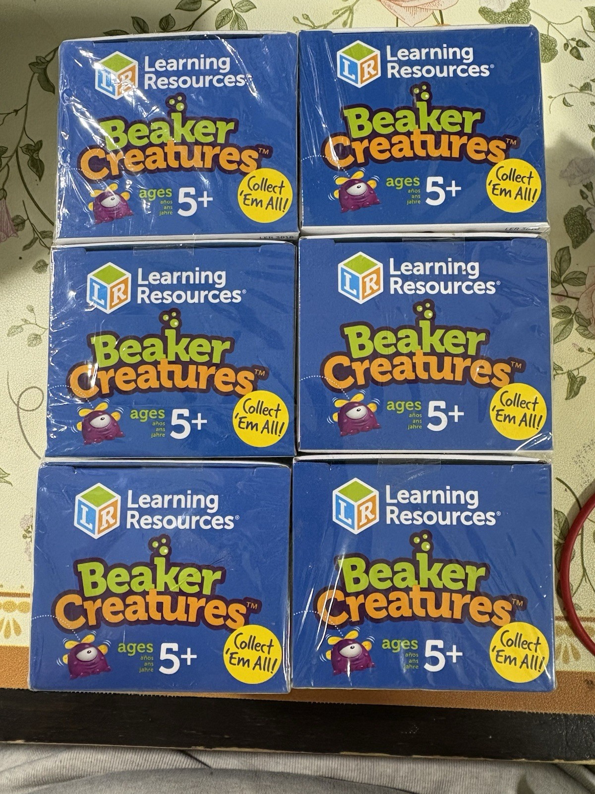 NEW LOT Of 6 Learning Resources Beaker Creatures Series 1 Reactor Pod ...