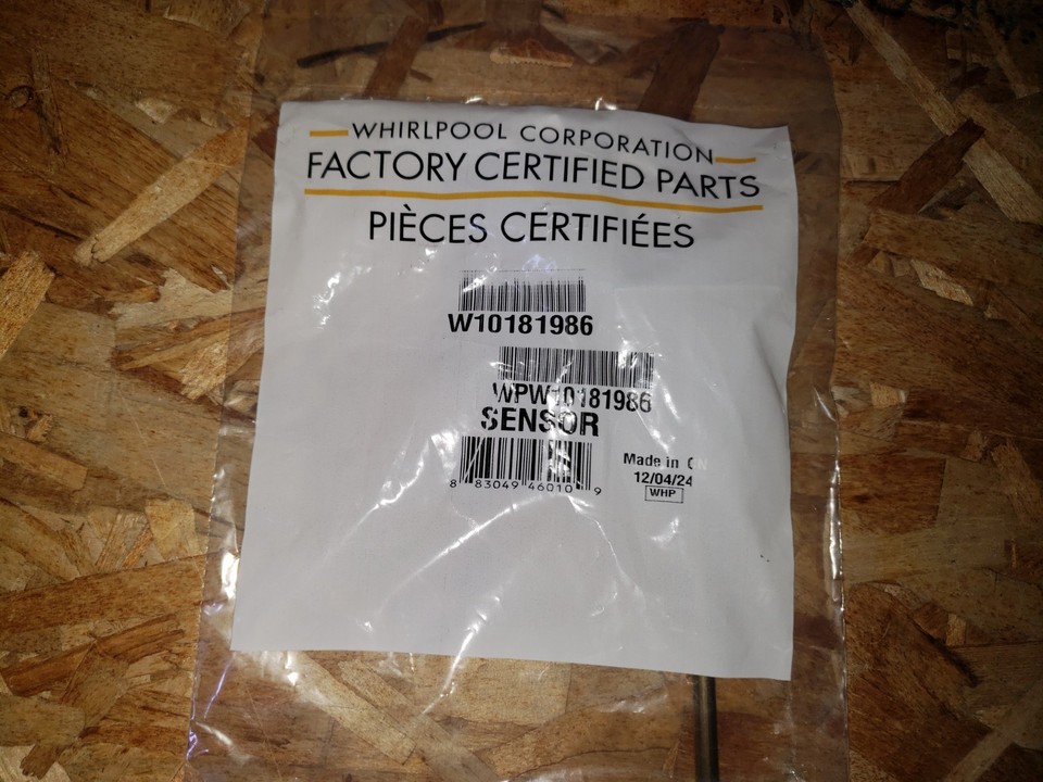 w10181986 OEM Whirlpool Range Temperature Sensor New | eBay