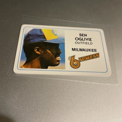 1981 Perma-Graphic Baseball Credit Card Ben Oglivie #24 (PH1) | eBay