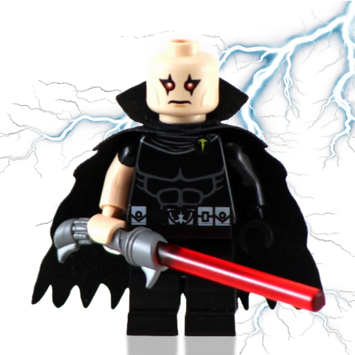 DARTH BANE Custom Printed minifigure on genuine Lego pieces star wars ...