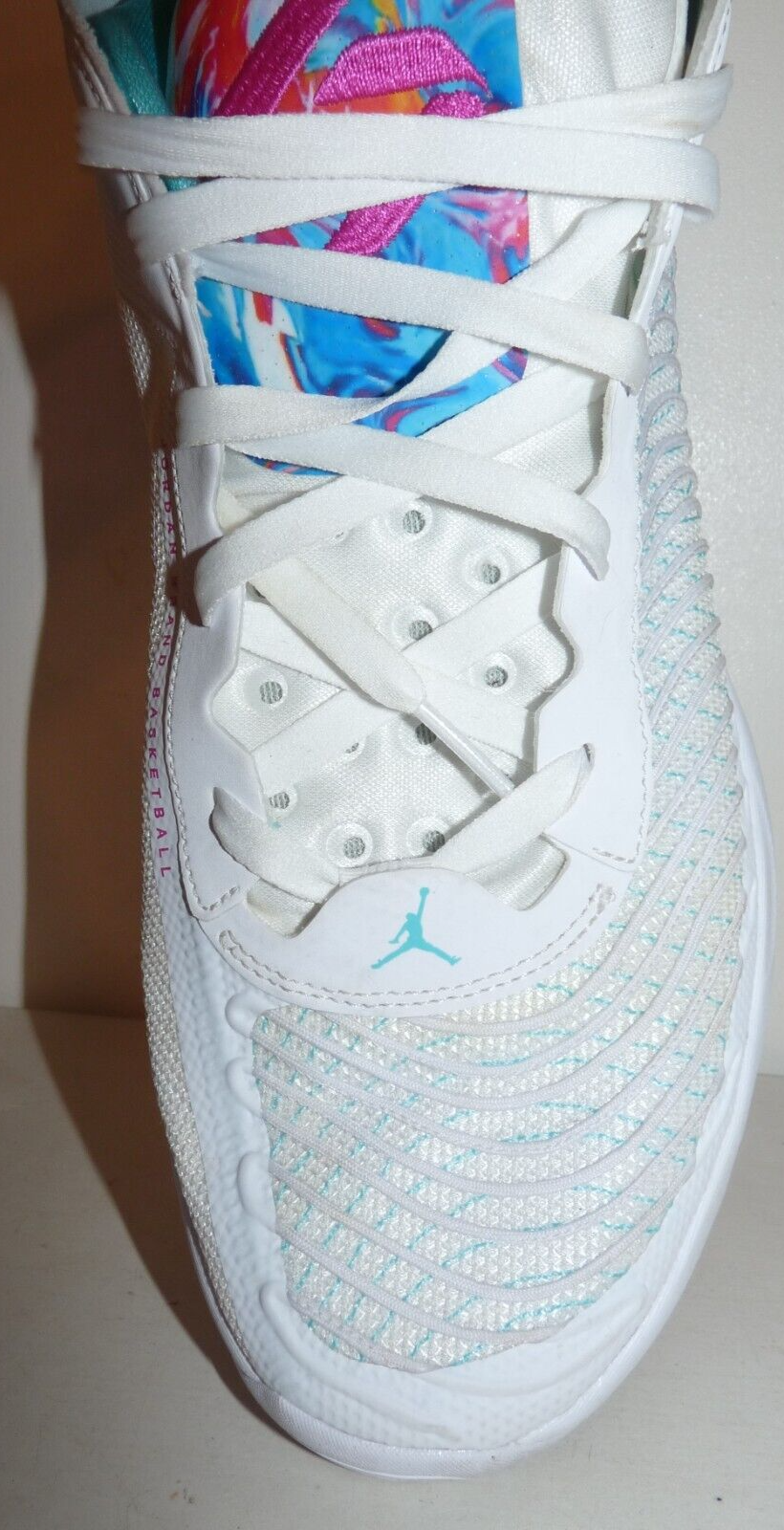 Nike Jordan Luka 1 Imaginarium Size 13 White Pink Turquoise Basketball ...