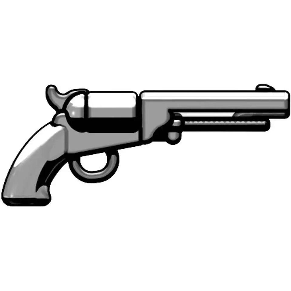BrickArms M1851 Navy Revolver for Minifigures - Pick Color / Reloaded ...