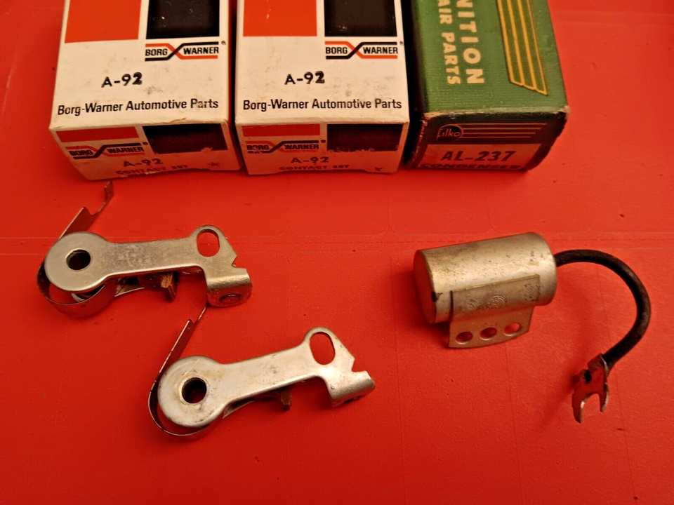 DUAL POINTS & CONDENSER 1951 1952 1953 8 CYL CHRYSLER DODGE DESOTO USA ...