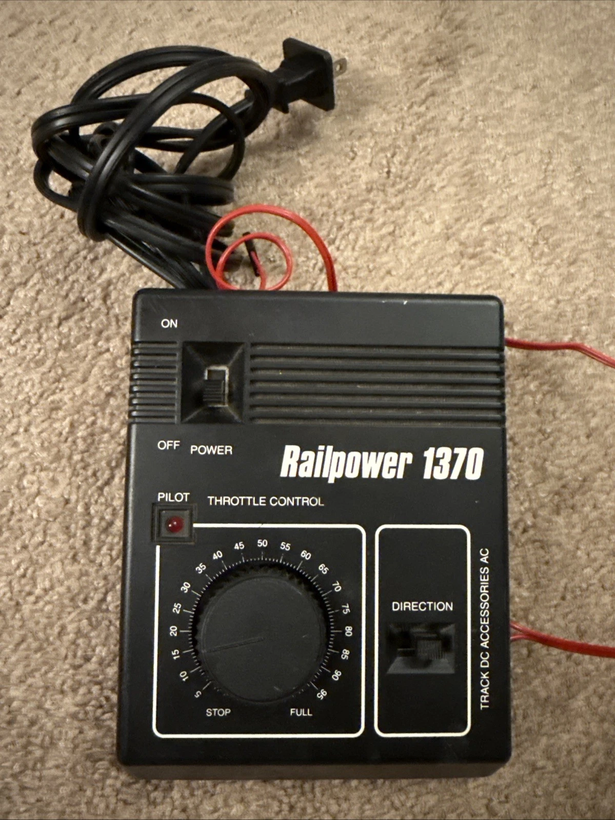 MRC Railpower 1370 Model Train Powerpack HO/N 18VA Rectifier | eBay