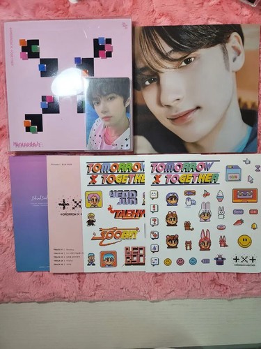 Blue Hour AR Version Album AR Huening Kai, Tae Hyun Beom-gyu, Soo Bin ...