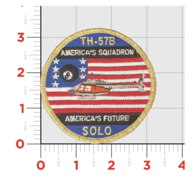 NAVY HT-8 TH-57B AMERICA'S SQUADRON HOOK & LOOP EMBROIDERED PATCH | eBay