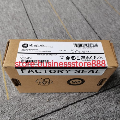 New Factory Sealed AB 1762-IF4 SER B MicroLogix 4 Point Analog Input ...
