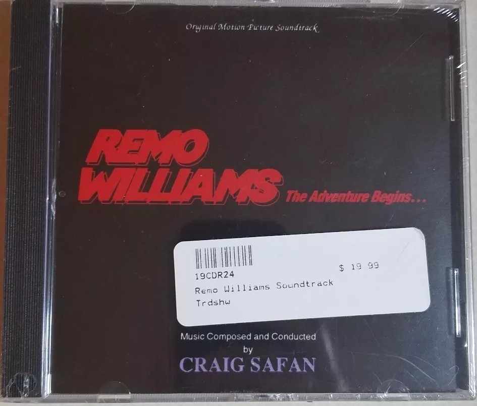 Remo Williams Adventure Begins CD Soundtrack RARE PROMO 1985 Craig ...