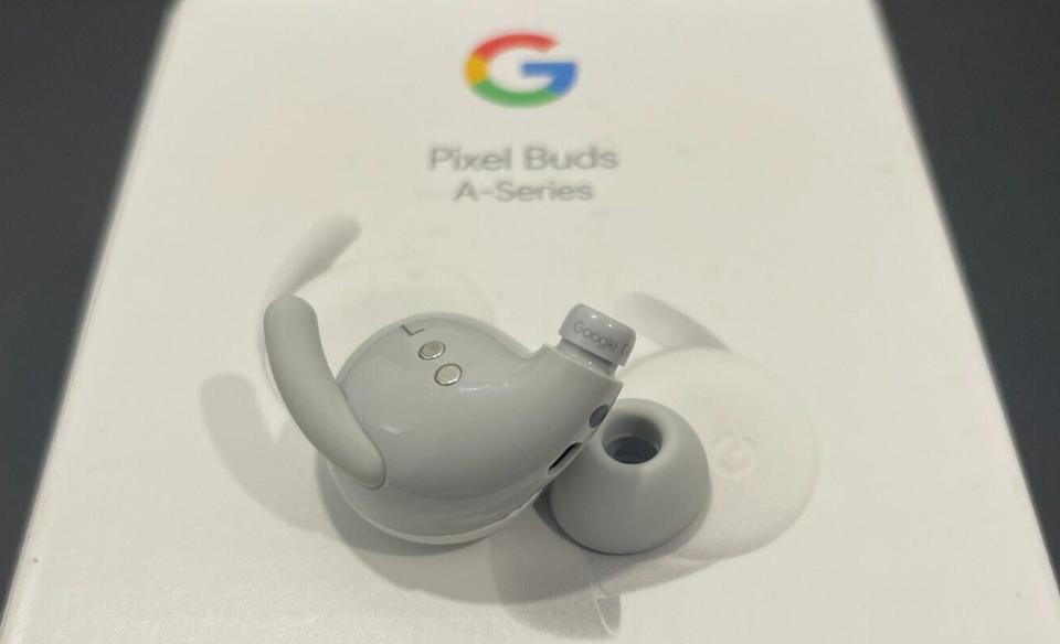 Google Pixel Buds A-Series Wireless In-Ear Headset - Clearly White Left ...