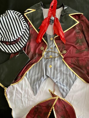 SPIRIT Sinister Circus Ringmaster Halloween Costume Mens Adult Large 42 ...
