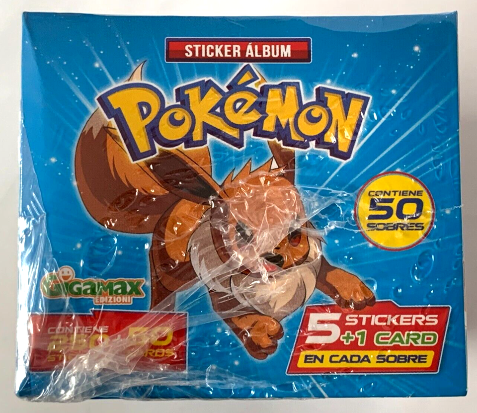 BOX POKEMON POKEDEX Gigamax Edition PERU TCG 2022 - Stickers & Cards ...