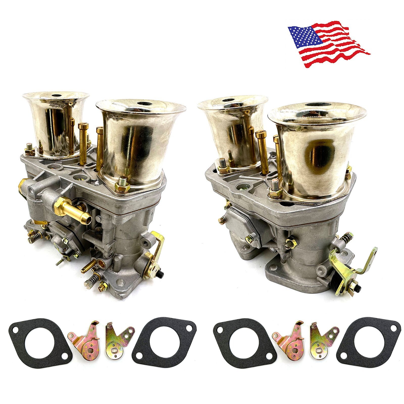 2 X40MM IDF CARBURETOR 40 IDF VOLKSWAGEN, FIAT, PORSCHE CAN REPLACE ...