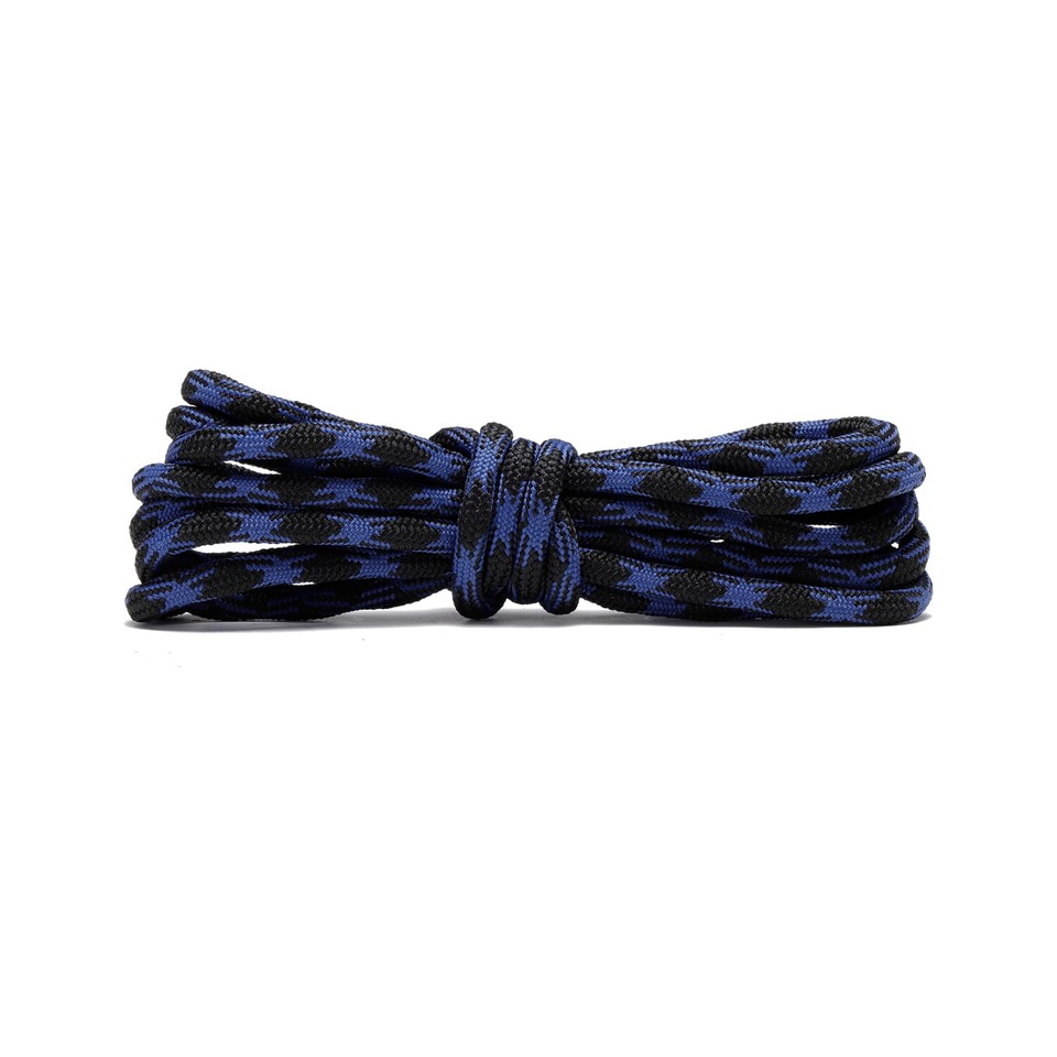 1 Pair Round Wave Shape Non Slip Heavy Duty Hiking Work Boot Shoe Laces ...