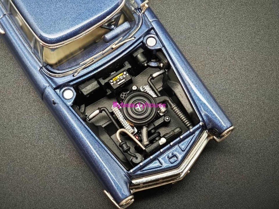 GFCC 1:64 Blue 1956 Continental Mark II Classic Model Diecast Metal Car ...