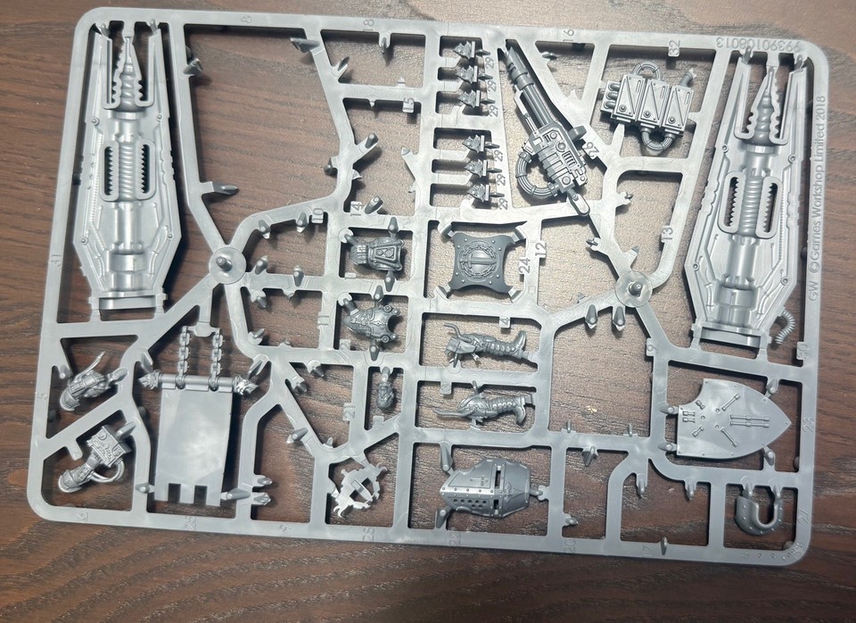 Imperial Knights Canis Rex Preceptor Upgrade Warhammer 40k - incomplete ...