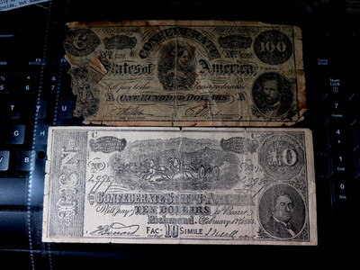 2 Post U.S. Civil War Advertising Notes on CSA Advertisements D14 | eBay