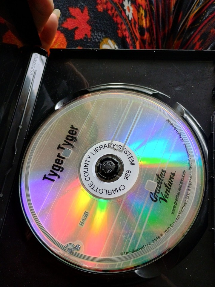 Tyger Tyger (DVD, 2020) **Good cond** EX-LIBRARY 810047234302| eBay