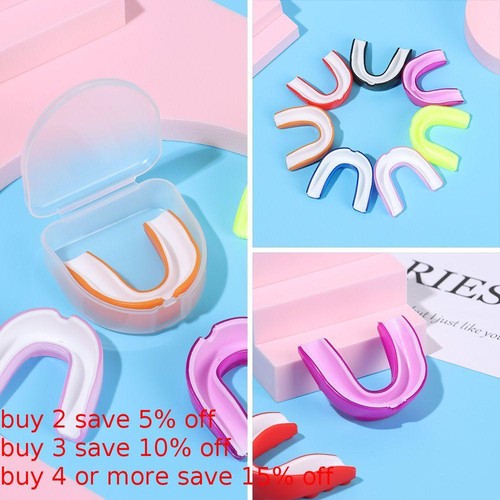Football Silicone Mouth Guard Rugby Teeth Protection Boxing Gum Shield ...