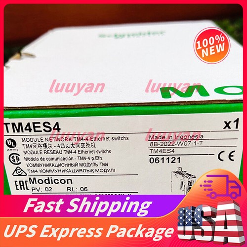 Brand New Schneider Electric TM4ES4 Modicon TM4 Ethernet Network Module ...